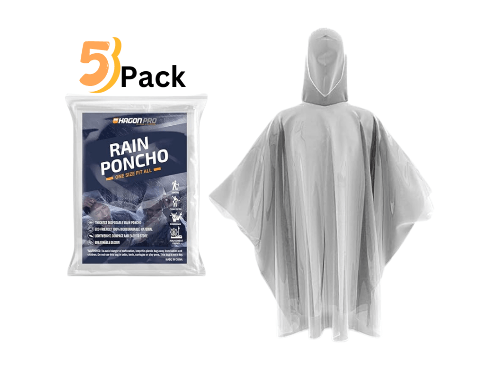 5 Best Waterproof Ponchos with Hood for 2025